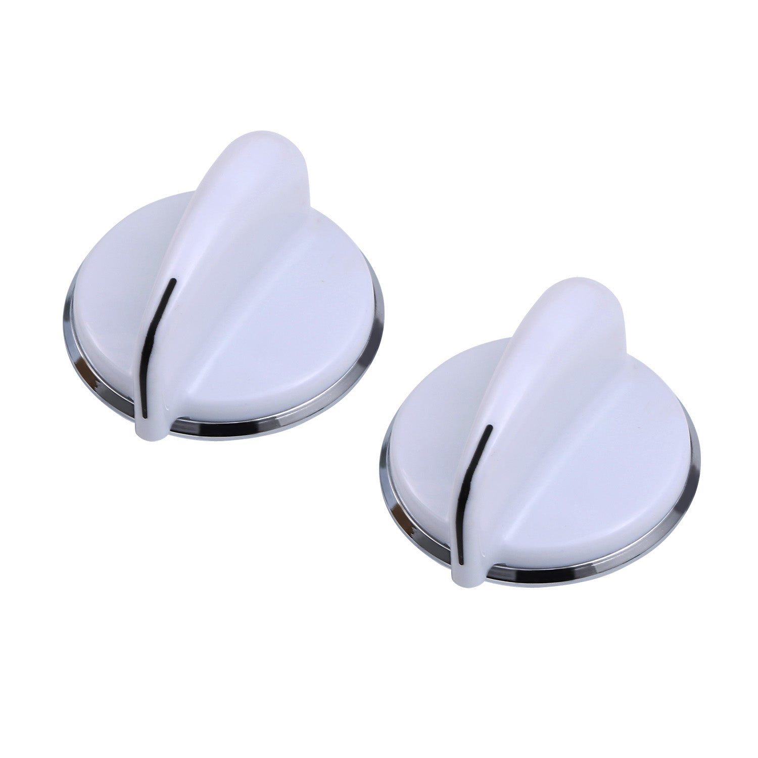 2 Pack WE01X20378 Dryer Control Knobs Replacement Compatible with Gene